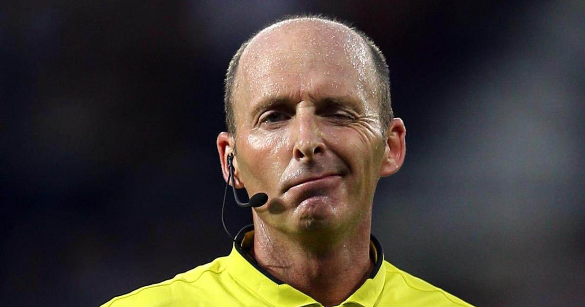 25 Times Mike Dean Was Pure Showbiz - SoccerBible