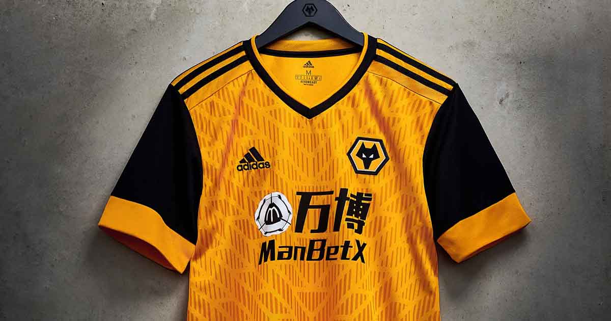 adidas Launch Wolves 20/21 Home Shirt - SoccerBible