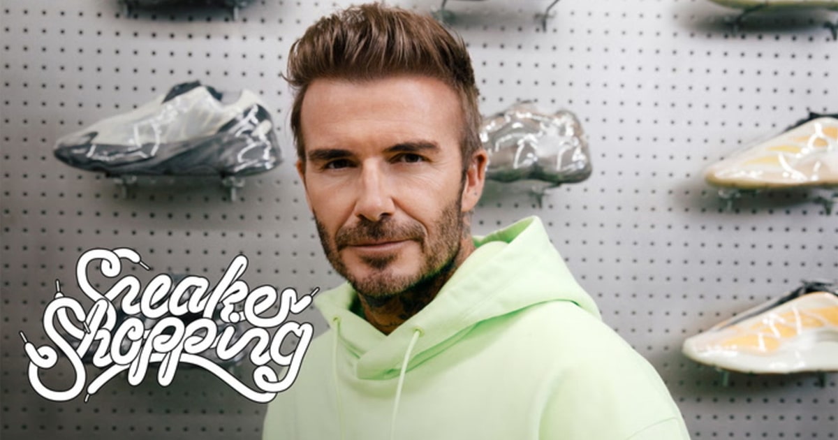 David Beckham Goes Sneaker Shopping With Complex - SoccerBible