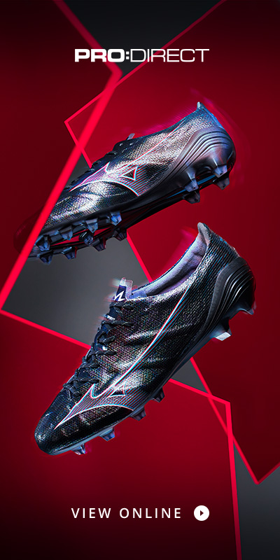 Mizuno Launch The Alpha in "Black/Ignition Red" Colourway - SoccerBible