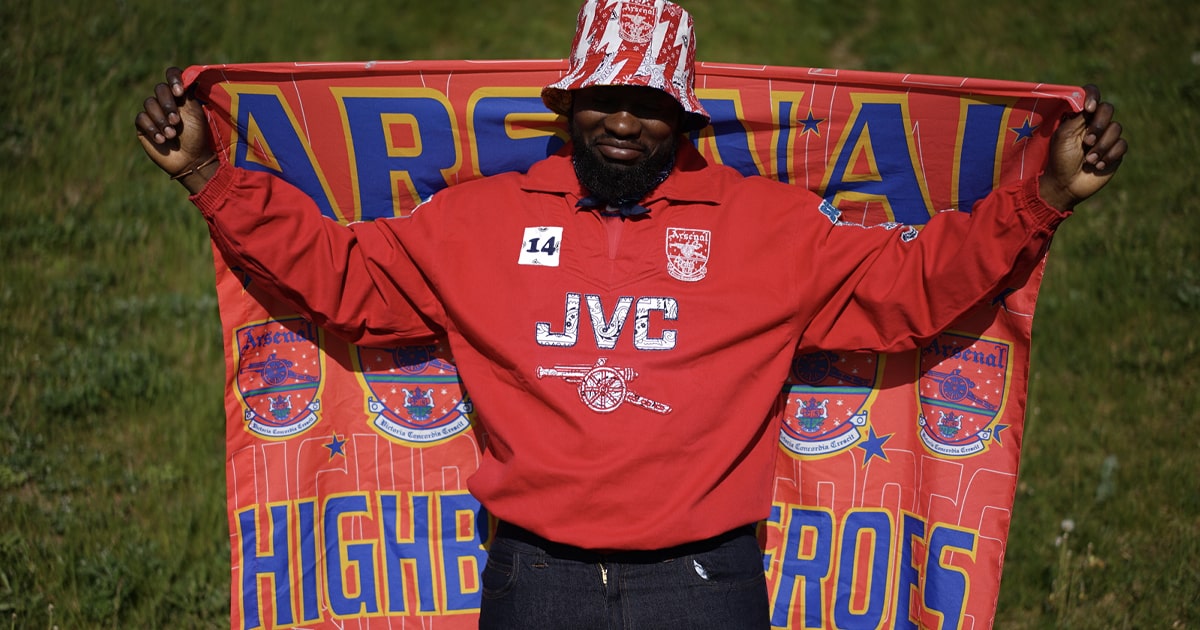 Fokohaela Creates Custom 1-of-1 Arsenal Drill Top - SoccerBible