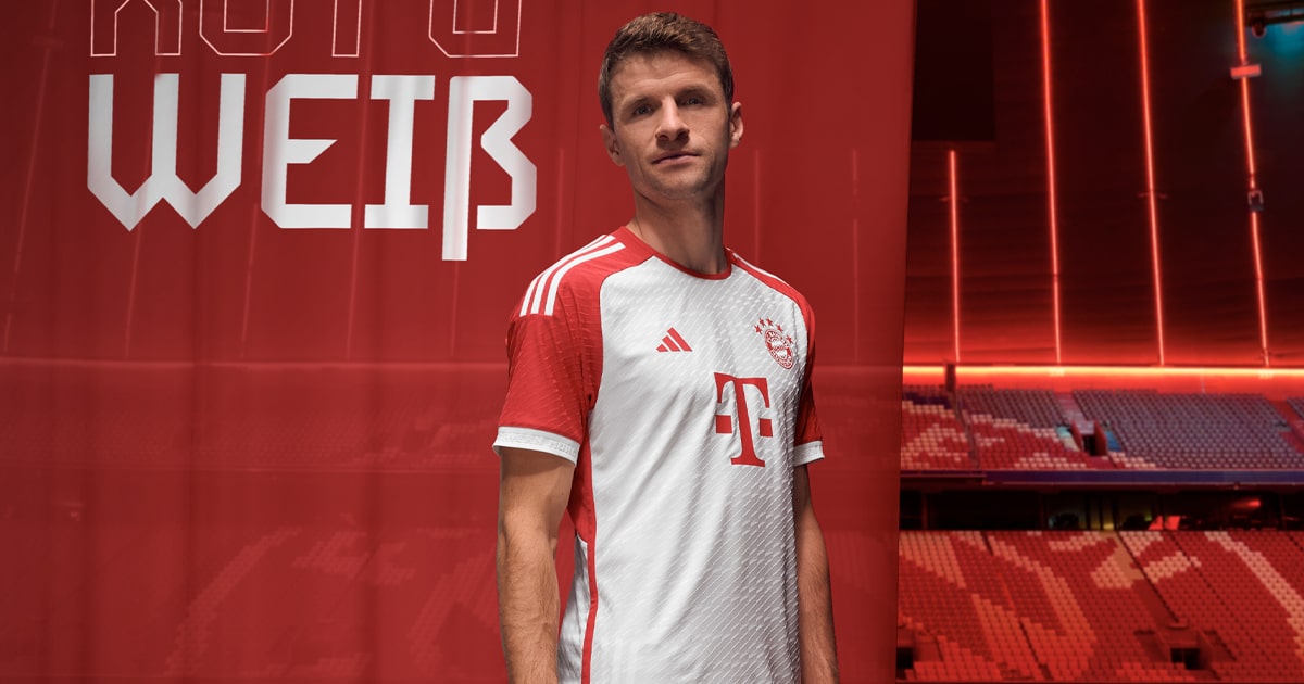 adidas Launch Bayern Munich 23/24 Home Shirt - SoccerBible