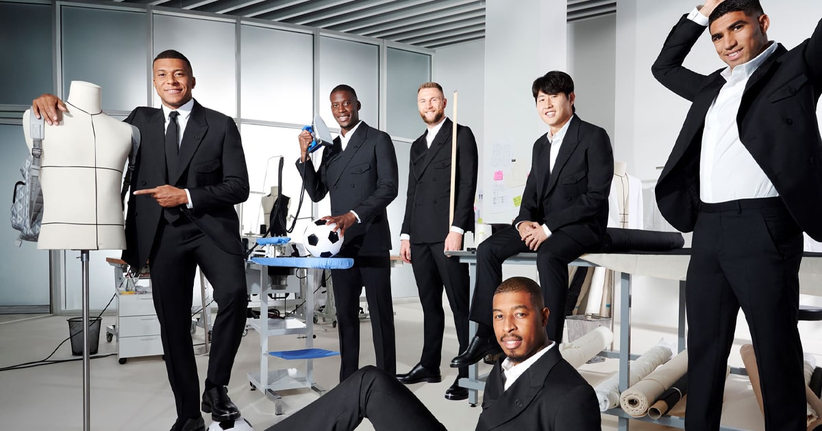 PSG Presents Its Latest Dior Formal Wardrobe Designed By Kim Jones ...