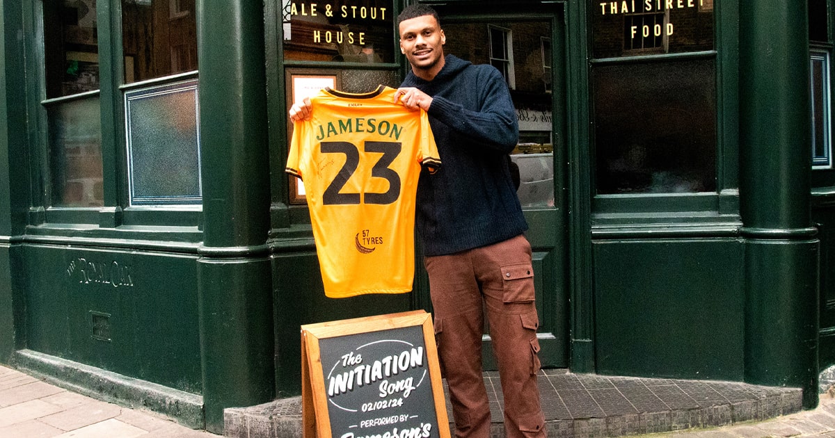 Jameson Irish Whiskey Signs Its First Footballer ‘Kyle Jameson ...