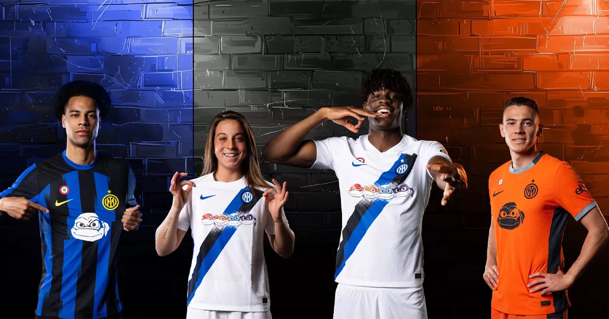 Inter Milan Shirts To Feature Ninja Turtles Sponsor - SoccerBible