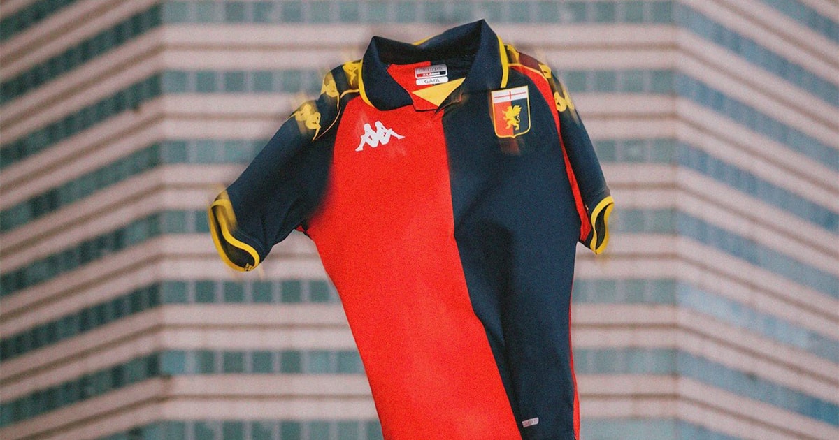 Kappa Launch Special Edition Genoa 23/24 Fourth Kit - SoccerBible