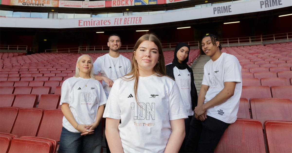 Arsenal & adidas Reveal 'No More Red' T-Shirt - SoccerBible