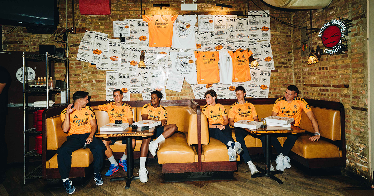Inside Real Madrid’s Surprise Chicago Pizza Party - SoccerBible
