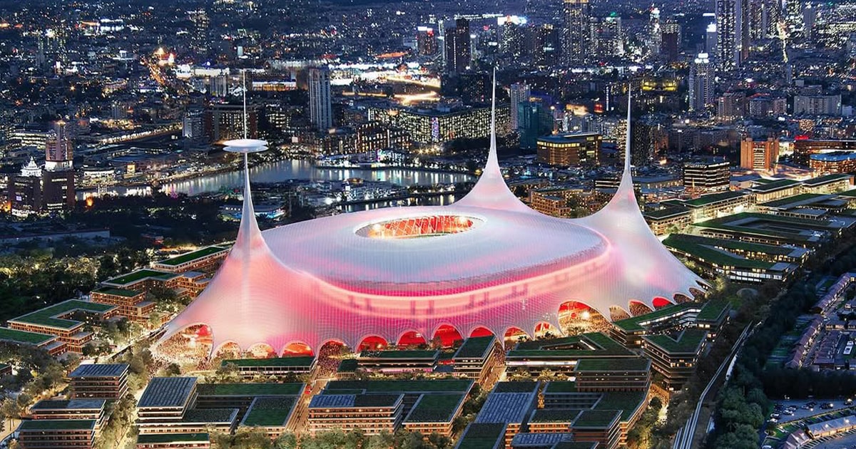 Goodbye Old Trafford | Manchester United Reveal Plans For New Stadium ...