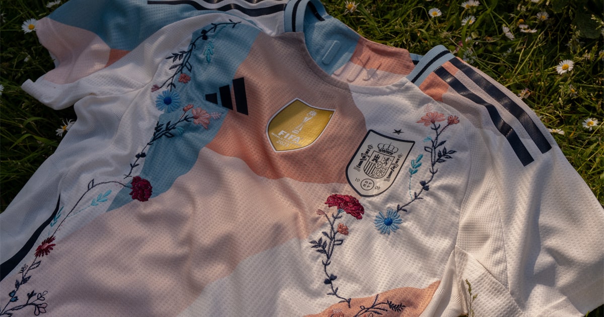 The Football Gal Embellishes The 2025 Spain Jersey In Her Signature ...