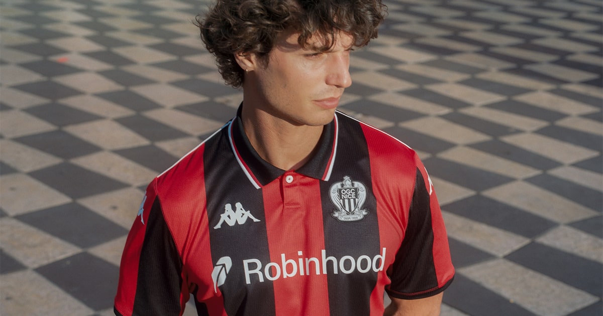 OGC Nice Unveil Refined 25/26 Home Shirt With Kappa - SoccerBible