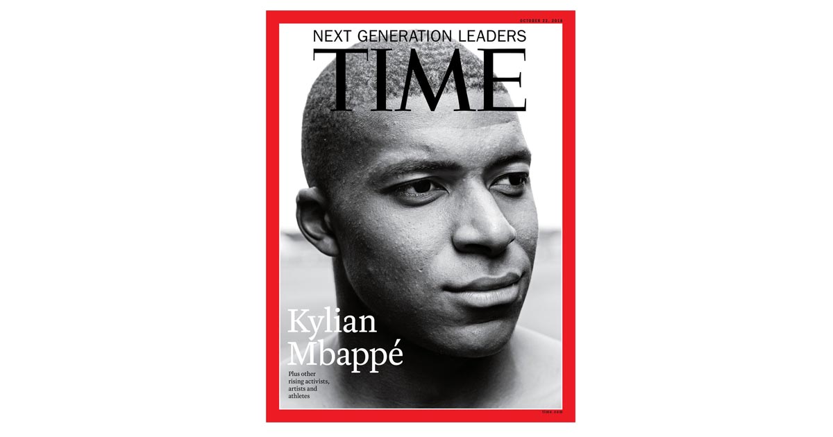 Mbappe Covers TIME Magazine 'New Generation Leaders' Issue - SoccerBible